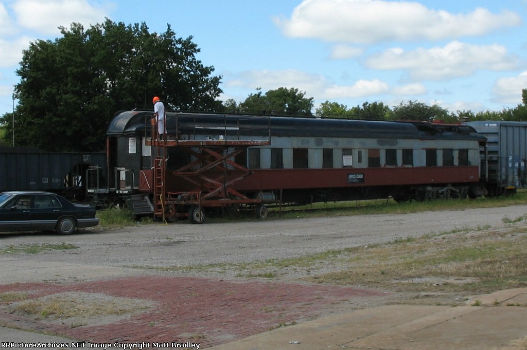 RPCX 30 getting some love from a lone worker.